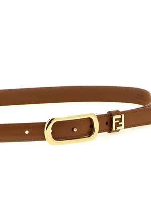 Fendi Ff Belt - Brown