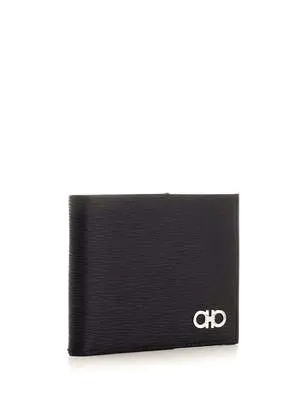 FERRAGAMO Bi-fold Wallet With Embossed Logo