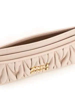 Miu Miu Quilted Card Holder - Multicolor