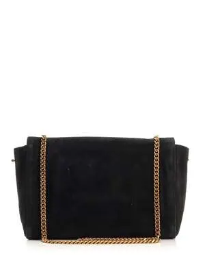 Saint Laurent Reversible Suede Kate Bag With Monogram