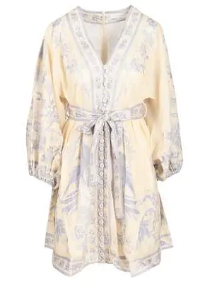 Zimmermann Indra Short Dress - Multicolor