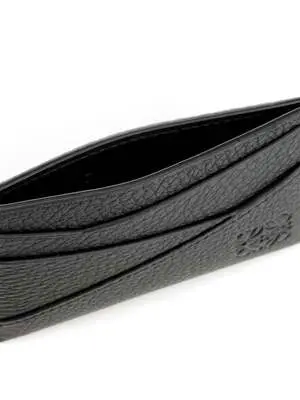 Loewe Puzzle Edge Plain Cardholder - Black