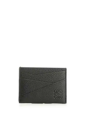 Loewe Puzzle Edge Plain Cardholder - Black