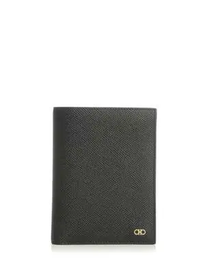 FERRAGAMO Translation Holder Gancini - Black