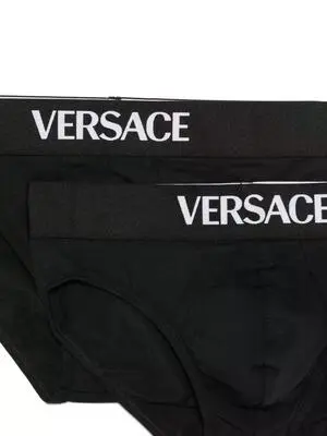 Versace Logo-waistband Briefs