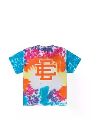 ERIC EMANUEL Tie-dye Graphic-print T-shirt