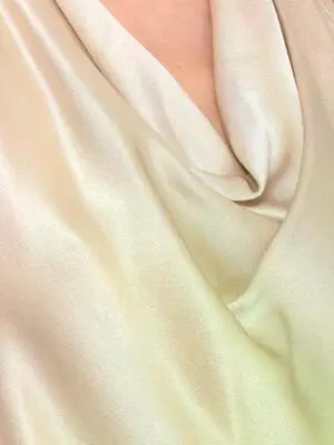 Antonelli Firenze Cowl Neck Sleeveless Maxi Dress - Neutrals