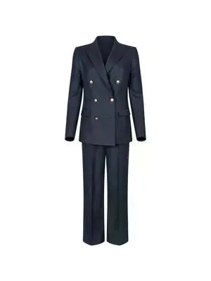 Tagliatore Double-breasted Peak-lapel Suit