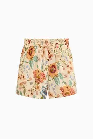 Ulla Johnson Marnie Cotton Shorts - Abalone