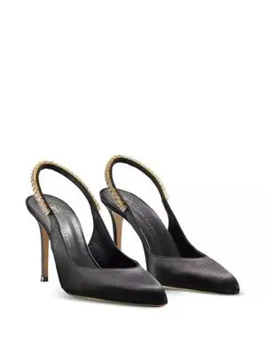 TEMPERLEY LONDON Raven Slingback Pumps - Black