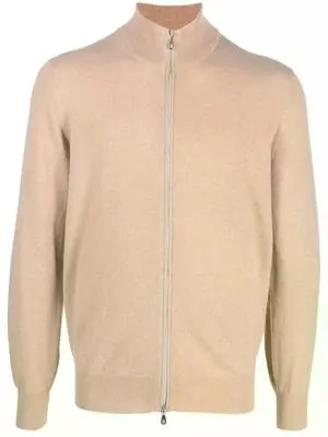 Brunello Cucinelli Cashmere Zip-up Jumper