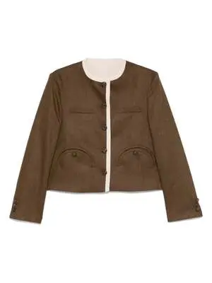 BLAZÉ MILANO Silk Bolero Jacket