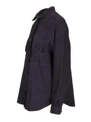 BLAZÉ MILANO Suede Shirt