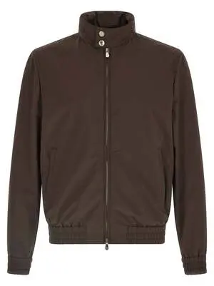 BRUNELLO CUCINELLI BRUNELLO CUCINELLI Water-Repellent Zip-Up Jacket With Removable Hood