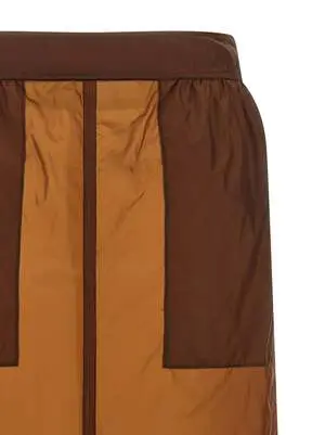 Saint Laurent Midi Skirt - Brown