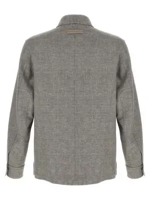 Zegna Crossover' Overshirt - Cream