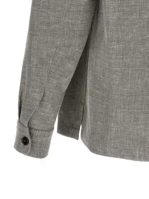 Zegna Crossover' Overshirt - Cream
