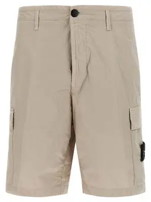 Stone Island Bermuda Shorts - Gray
