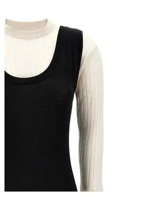 Marni Multilayered Wool Dress