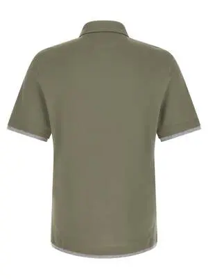 Brunello Cucinelli Faux Layering' Polo Shirt
