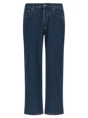 Valentino Garavani Straight Leg Jeans - Blue