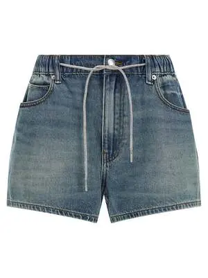 Alexander Wang Marathon Denim Shorts - Blue