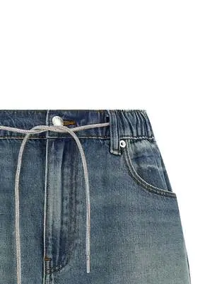 Alexander Wang Marathon Denim Shorts