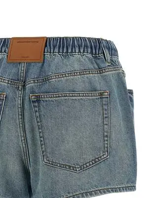 Alexander Wang Marathon Denim Shorts