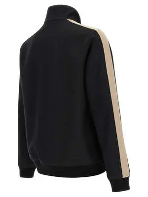 Valentino Garavani Vgold Tech Fabric Track Jacket - Black