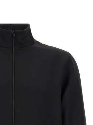 Valentino Garavani Vgold Tech Fabric Track Jacket - Black