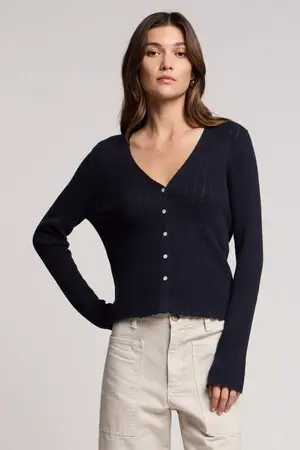 VELVET BY GRAHAM & SPENCER Velvet By Graham & Spencer Ottilie Cardigan