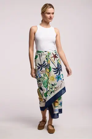 Velvet By Graham & Spencer Robi Sarong - Stripe