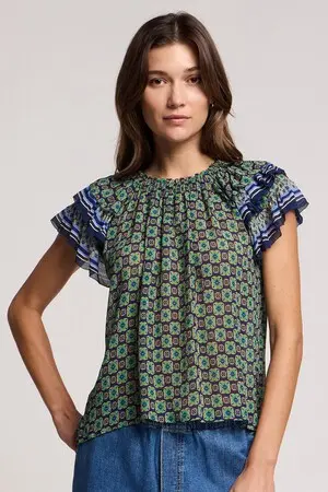 Velvet By Graham & Spencer Dahlia Top - Stripe