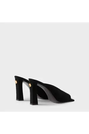 GIUSEPPE ZANOTTI Seal Mule 90 - Black