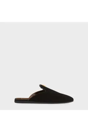 GIUSEPPE ZANOTTI Suede Seal Slipper