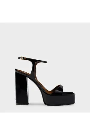 GIUSEPPE ZANOTTI Chérie Sandal 115 Patent Leather - Black