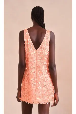 Saylor Kitty Sequined Mini Dress