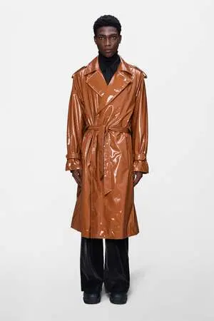 Rains Trench Coat - Ochre