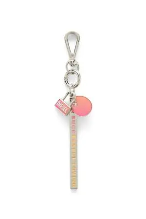 DIESEL® X Tinder "for Successful Loving" Metal Padlock Charm - Silver
