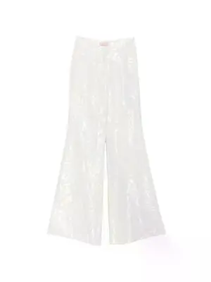 Leen Mougrhabi Noor Jacquard Flared Trousers