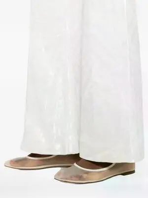 Leen Mougrhabi Noor Jacquard Flared Trousers