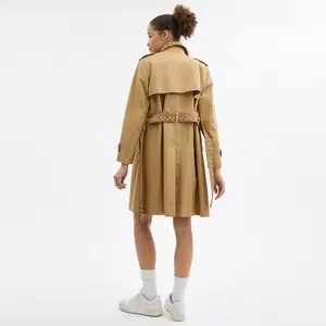 COACH OUTLET Trench Coat With Signature Piping