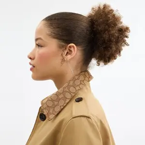 COACH OUTLET Trench Coat With Signature Piping
