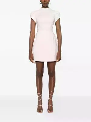 Leen Mougrhabi Cheri Cut-out Bow-detail Mini Dress