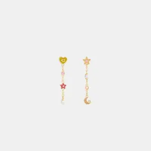 COACH OUTLET Celestial Linear Drop Earrings