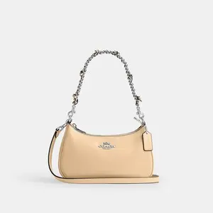 COACH OUTLET Coach Teri Shoulder Bag With Bows - Silver/light Sand