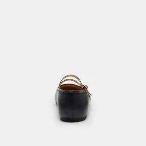 COACH OUTLET Coach Double Buckle Mary Jane Flats