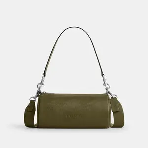 COACH OUTLET Coach Barrel Bag 24 - Silver/olive