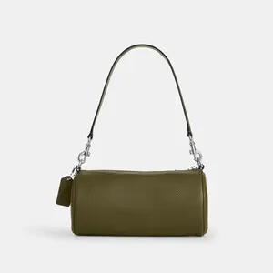 COACH OUTLET Coach Barrel Bag 24 - Silver/olive