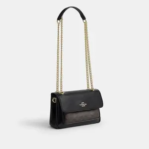COACH OUTLET Coach Signature Canvas Elodie Crossbody Bag 18